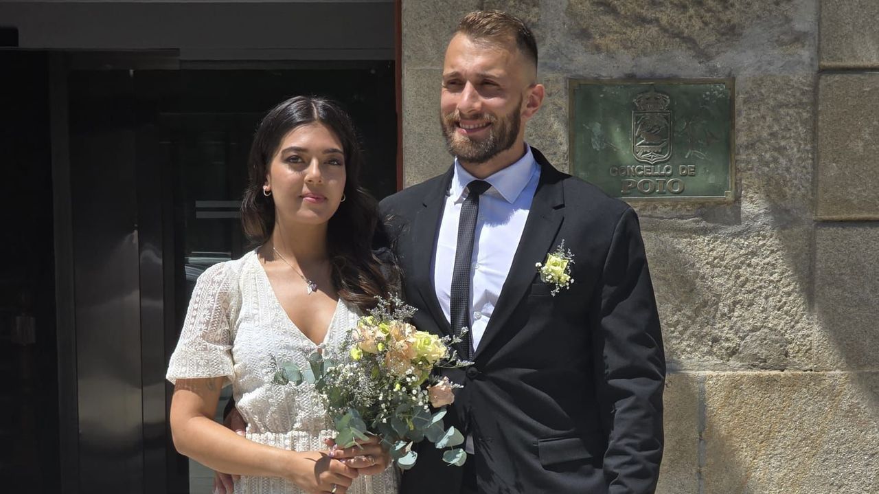 Leticia y Javier se dan el «sí, quiero»