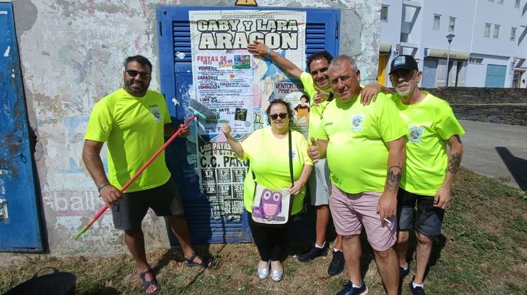 Carteles de las fiestas de Caranza