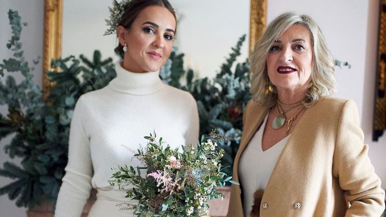 La conmovedora boda e historia de amor de la diseñadora de Pontevedra ...