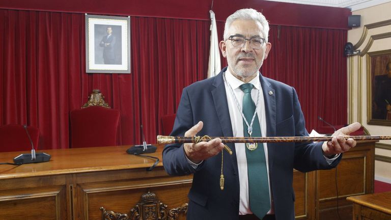 Miguel Fernández ya es el nuevo alcalde de Lugo