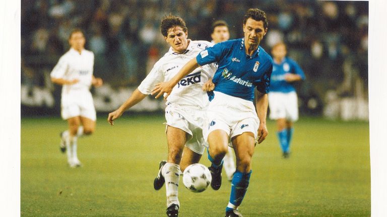 Pep Guardiola recuerda la figura del oviedista Peter Dubovsky