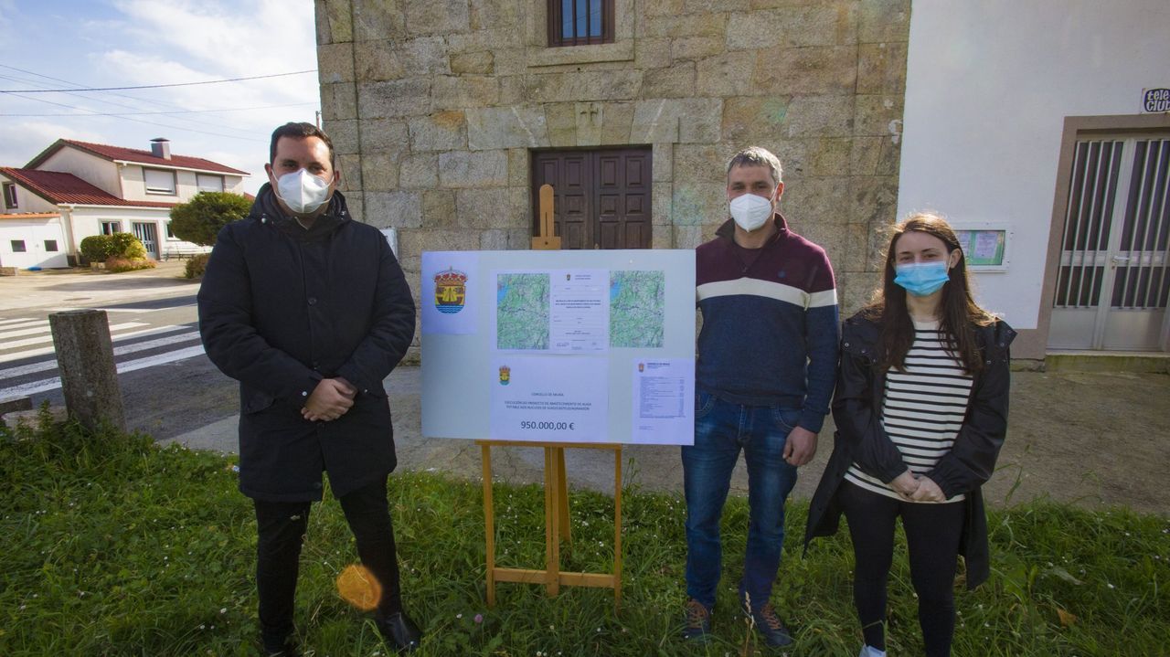 Muxía anuncia el arranque de las obras del agua de Suxo
