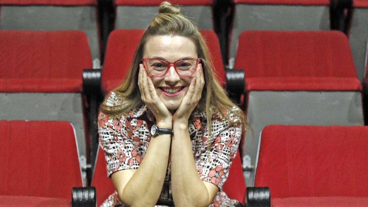 Bea Campos na mostra «Por boca de muller»