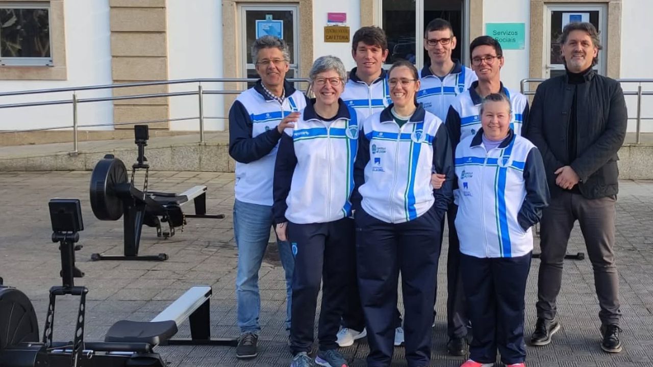 El CR Celeiro crea el primer equipo de remo adaptado del Norte de Galicia