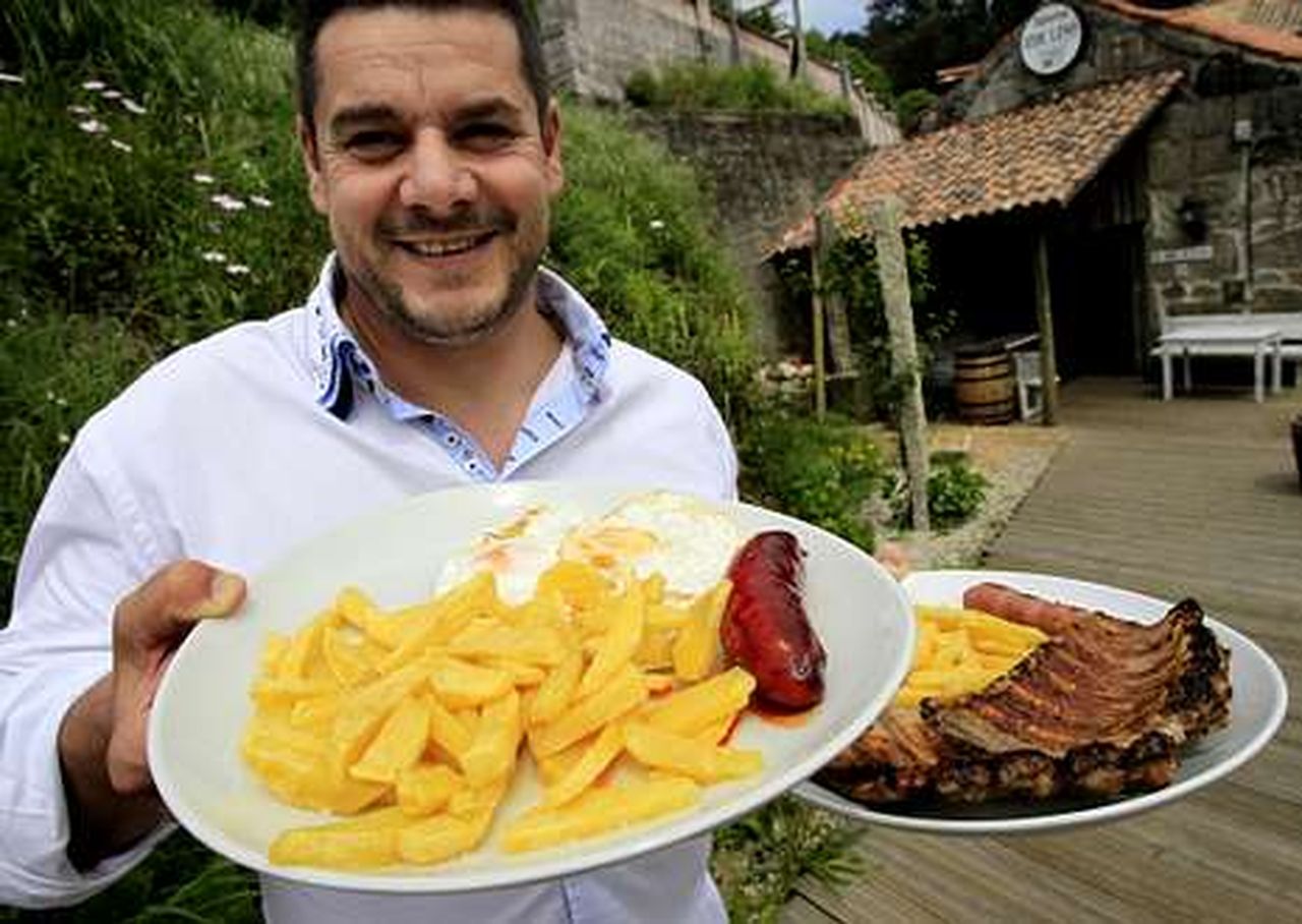 Menú anticrisis en Moaña: dos platos de comida por un euro