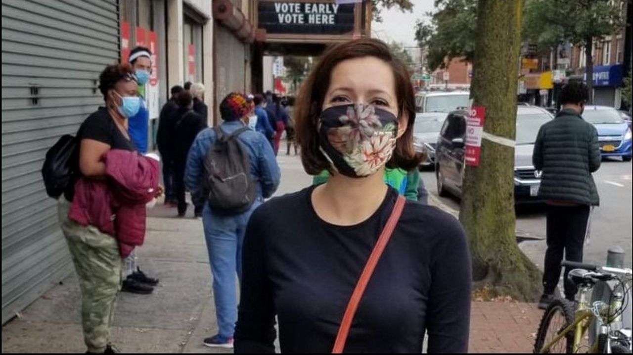 Michelle Mirón: «Nunca he visto tanta gente con tantas ganas de votar»