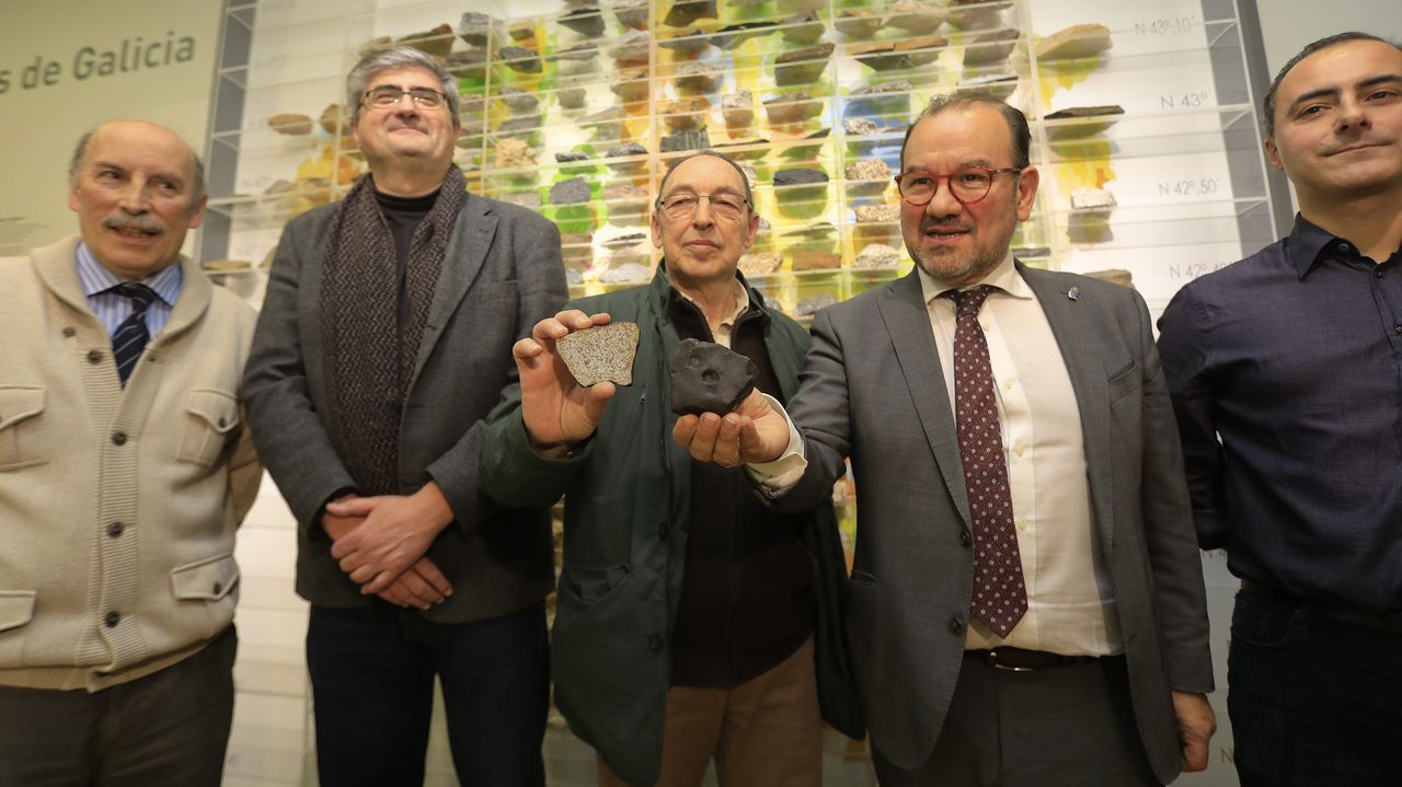 El meteorito de Traspena, el primero de la historia 100 % gallego ...