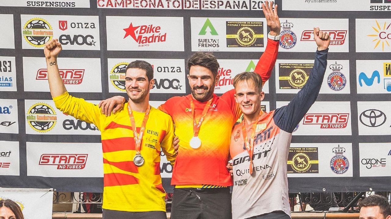 Marco Veiga, tercero en la final del Campeonato de España de enduro