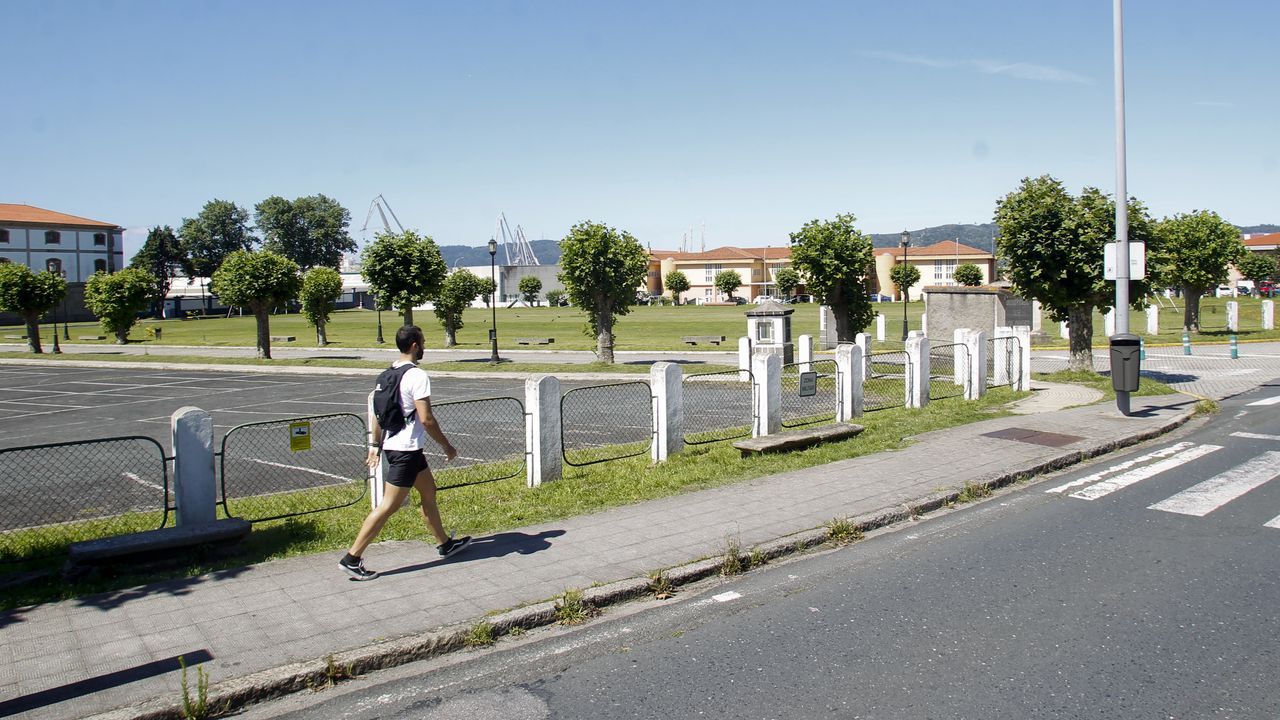 Así será la nueva muralla del emblemático Cuartel de Dolores de Ferrol