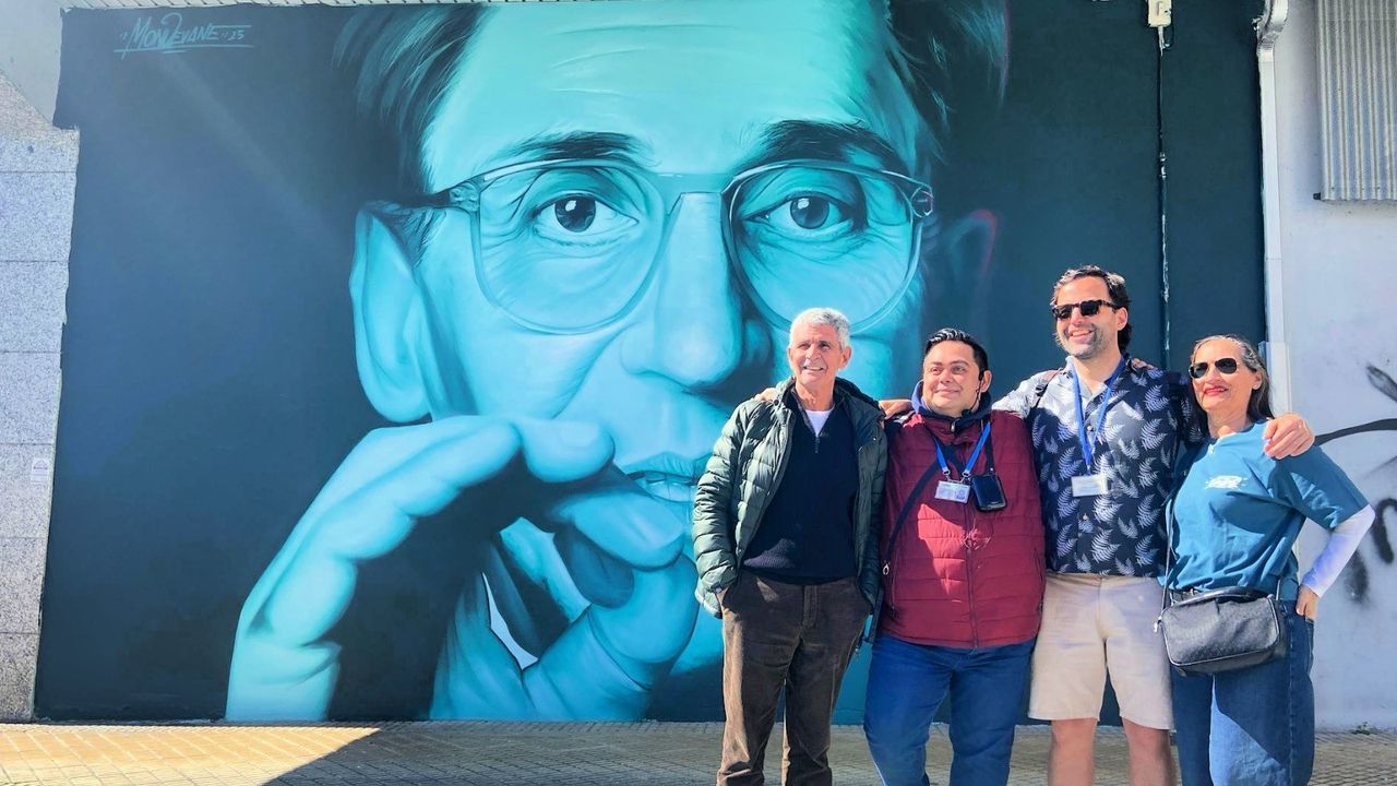 Un artista ourensán abre con Franco Battiato unha serie sobre a banda ...
