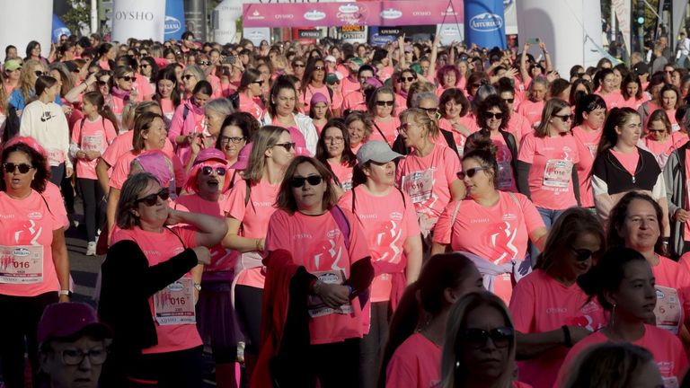Ángela Viciosa gana la Carrera de la Mujer, que reunió a ocho mil ...