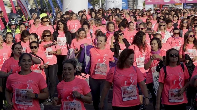 Ángela Viciosa gana la Carrera de la Mujer, que reunió a ocho mil ...