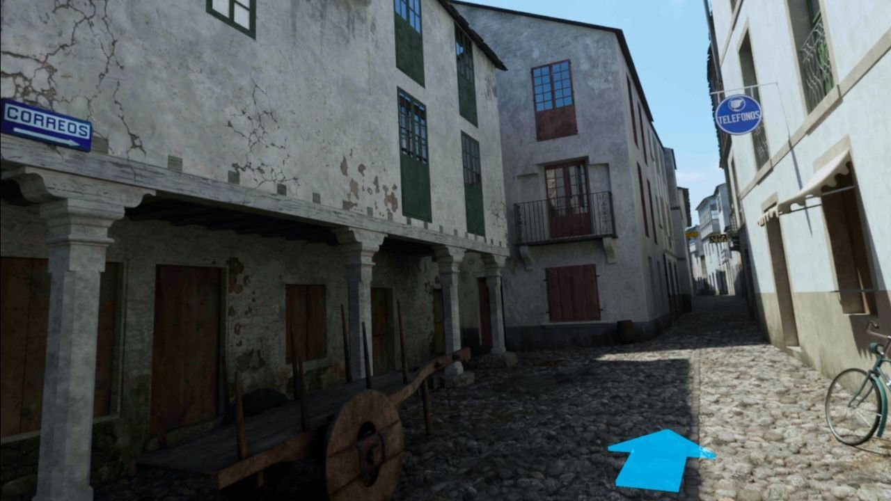 O vello Portomarín emerxe a través da realidade virtual: «Vin a casa ...