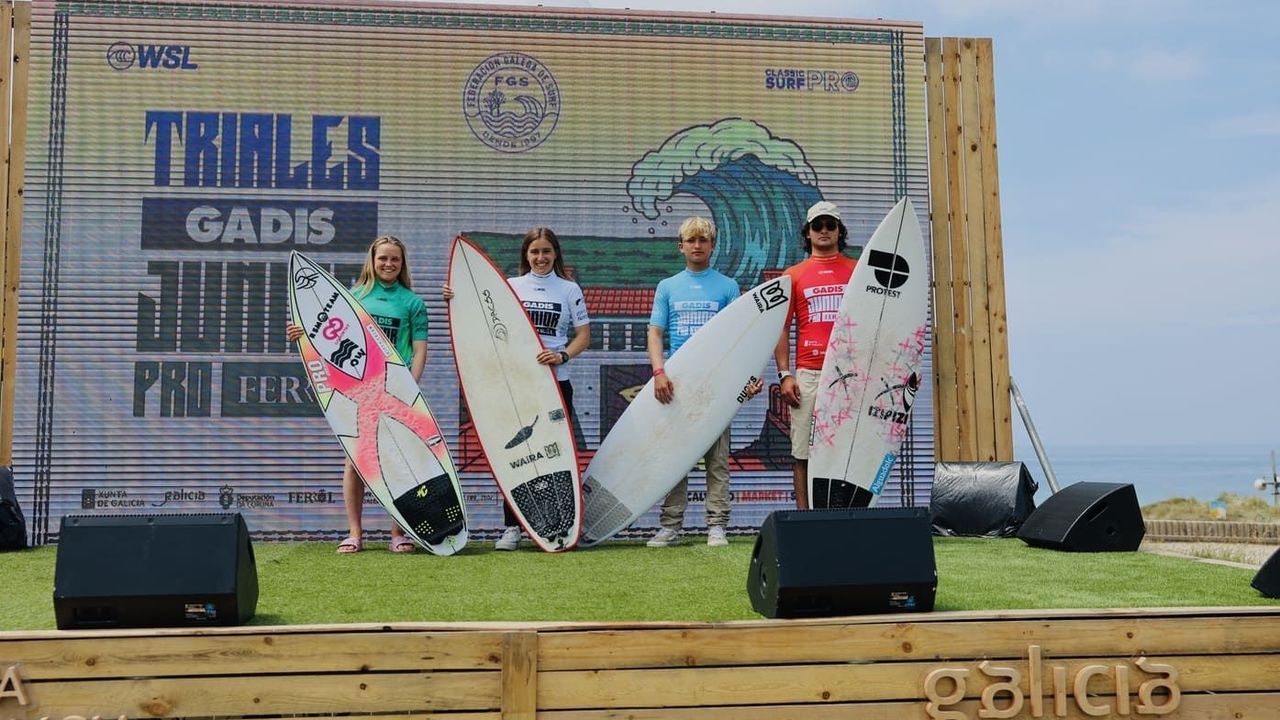 La ferrolana Ana Piñón logra el pase directo al Surf Festival Ferrol