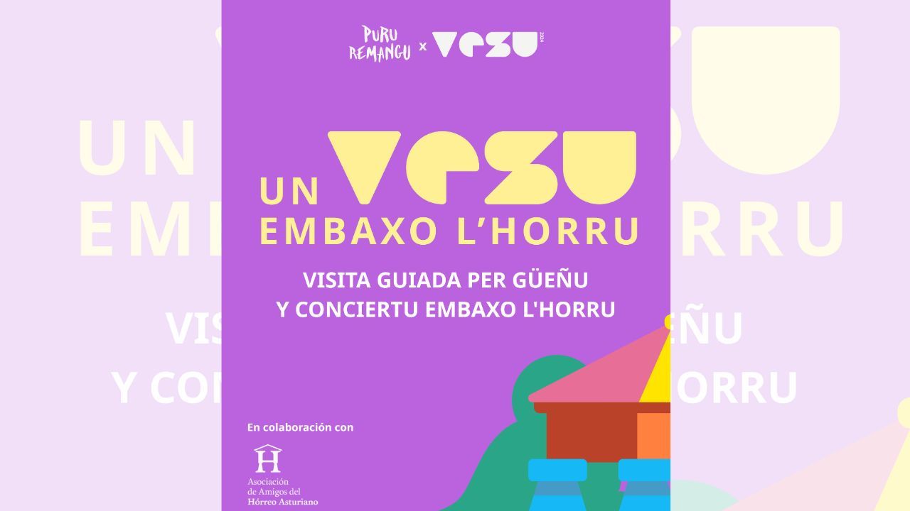 VESU axunta música y tradición con un conciertu y visita guiada per Güeñu