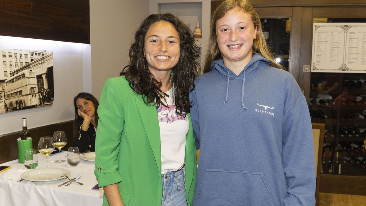 La capitana del Real Madrid y Elena Vázquez, juntas en Carballo