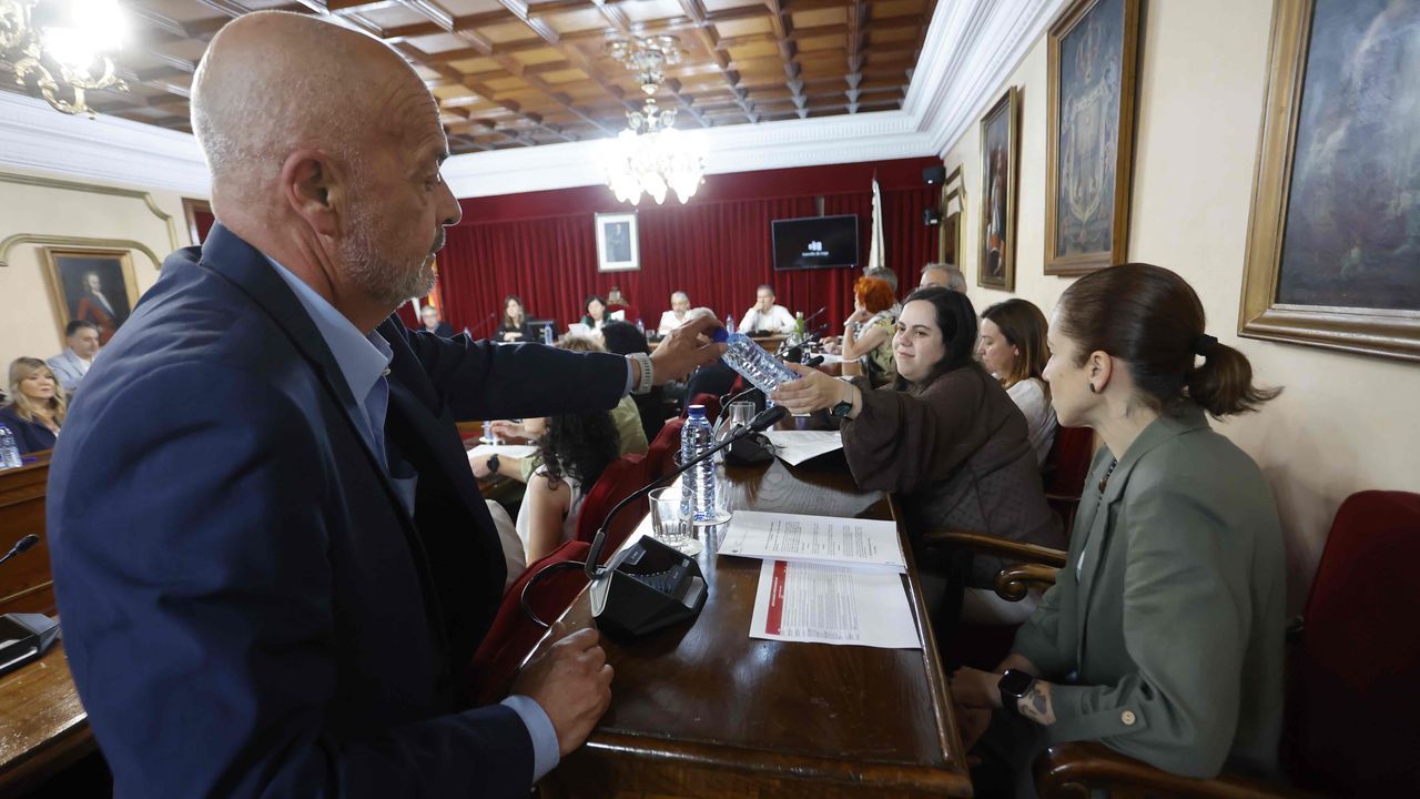 El primer pleno de la etapa Elena Candia como alcaldesa de Lugo ...