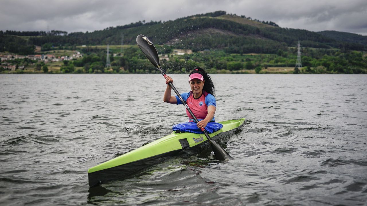 Aprendió a remar a los 35 años y ahora compite a nivel internacional