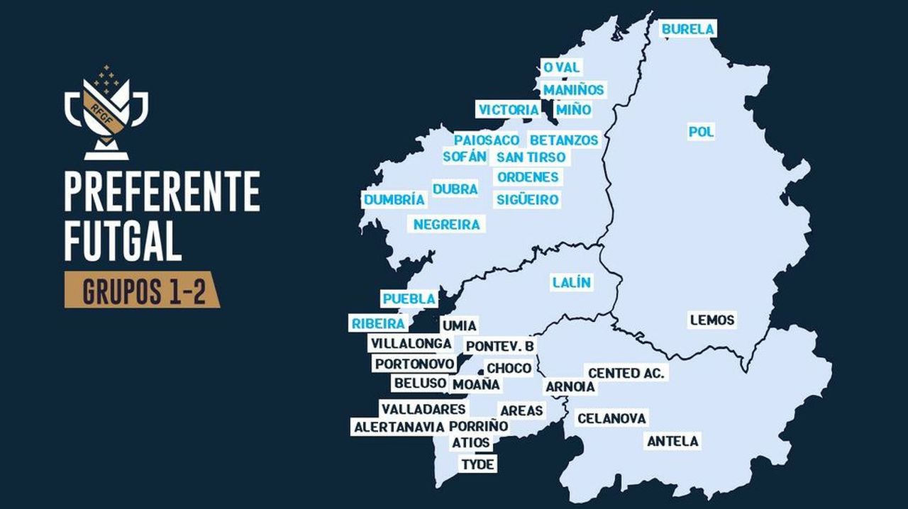 El Club Lemos competirá en el grupo sur de la Preferente Futgal