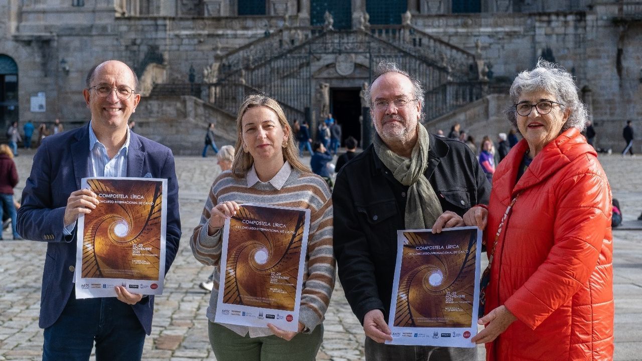 Treinta voces de 15 países compiten en el Concurso de Canto Compostela ...