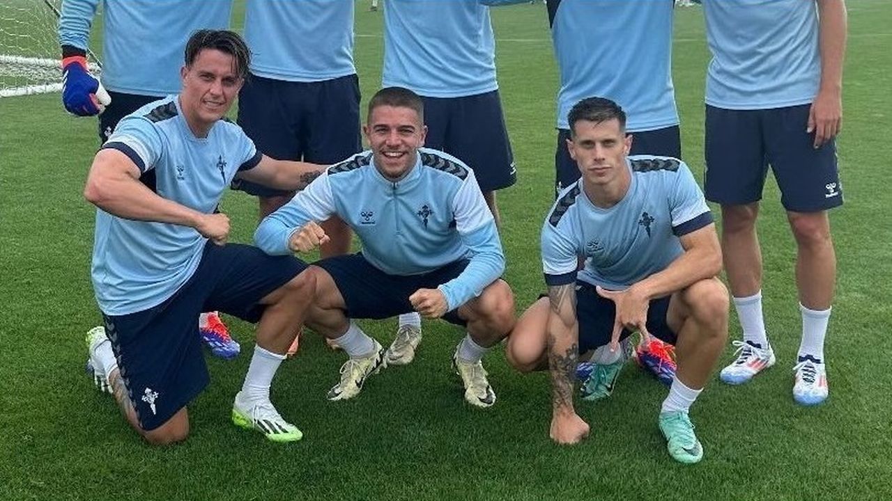 Alfon y Carreira quieren quedarse en el primer equipo del Celta