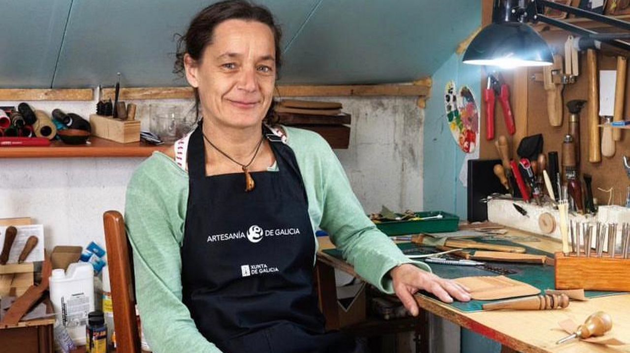 Laura Gallardo, a muradá que converte o coiro en arte