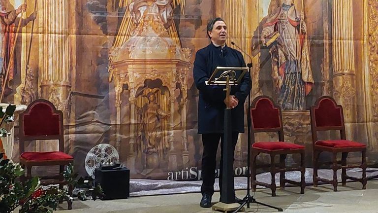 Inaugurado el nacimiento de la catedral de Mondoñedo, con el pregón de ...