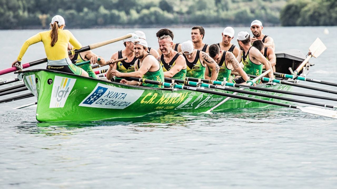 El club de Remo de Narón, ejemplo de progresión: «Usábamos una trainera ...
