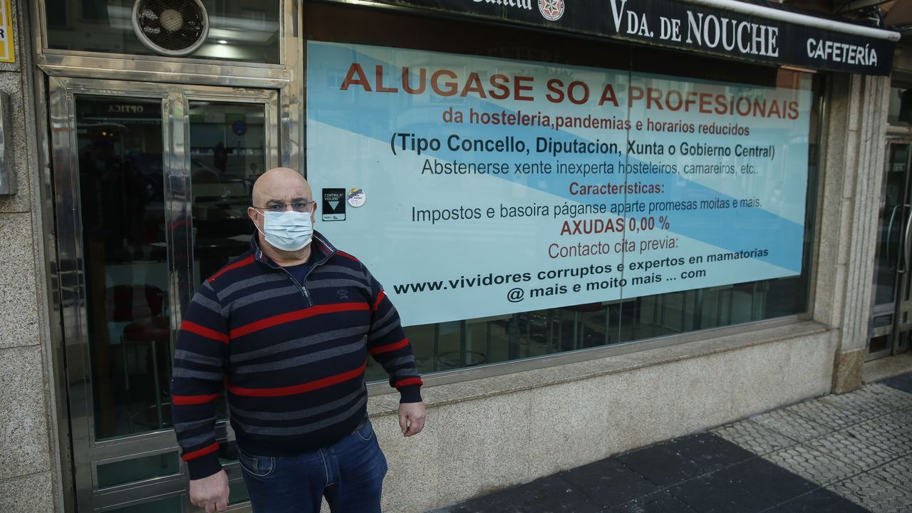 José Regueiro, hostelero: «No nos obligan a cerrar, pero con estas ...