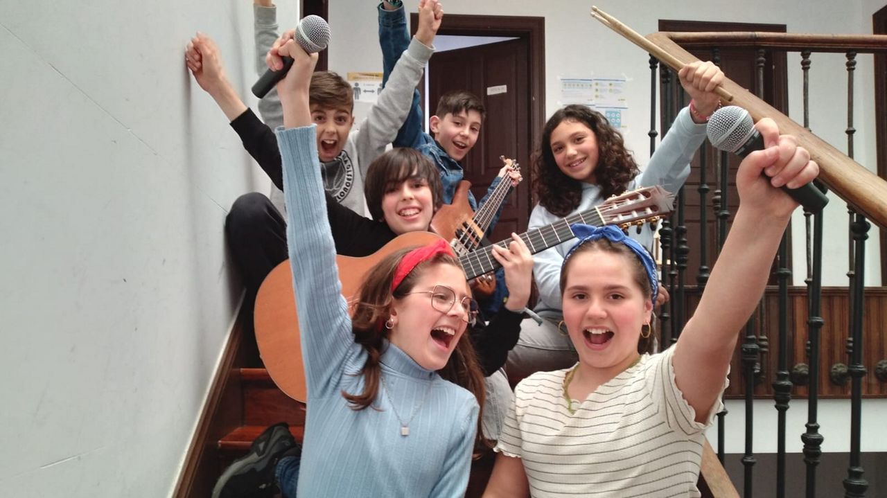 Los Jueves, grupo de seis chavales de 12 años del Conservatorio de ...