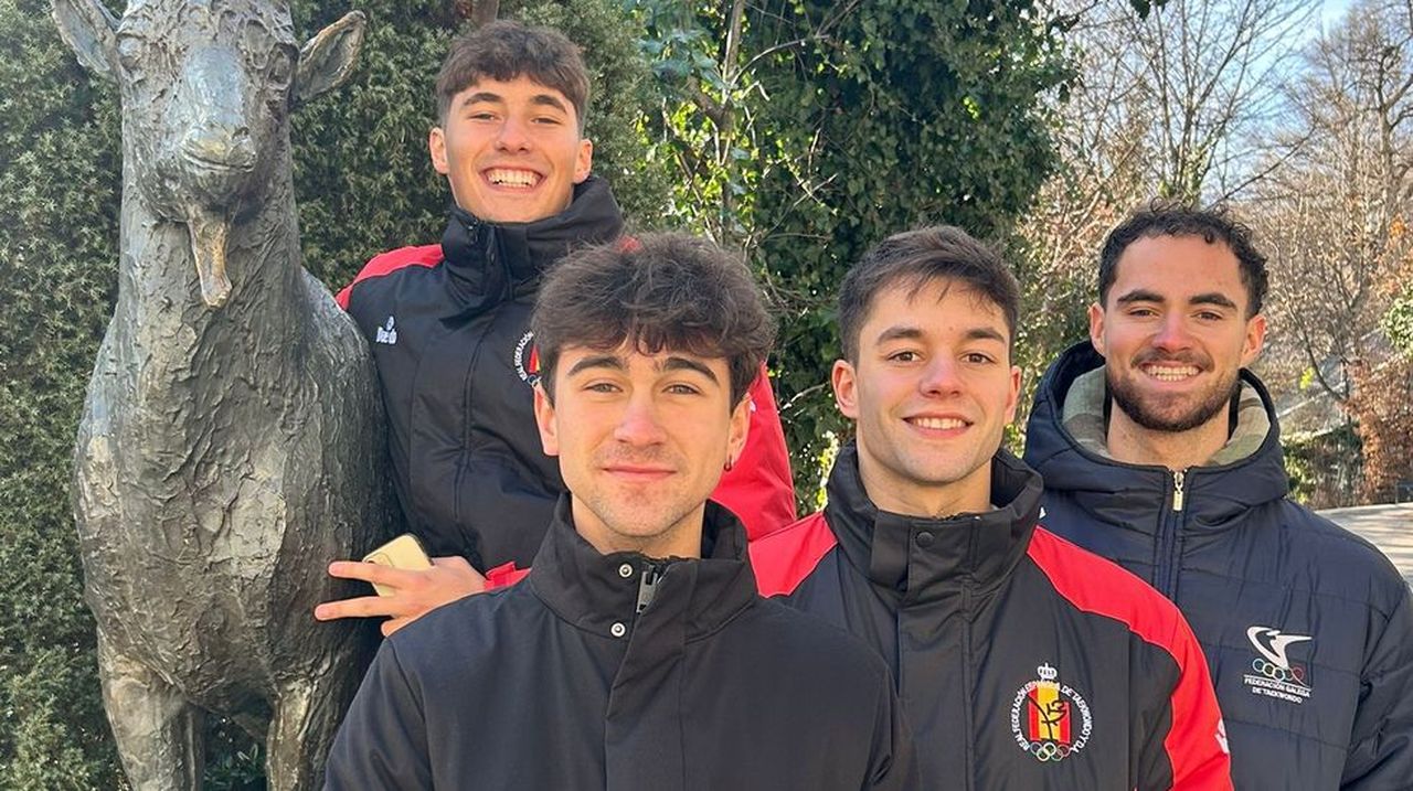 Álex Camba, Carlos Rey, Marco García y Dani Areán compiten en un ...