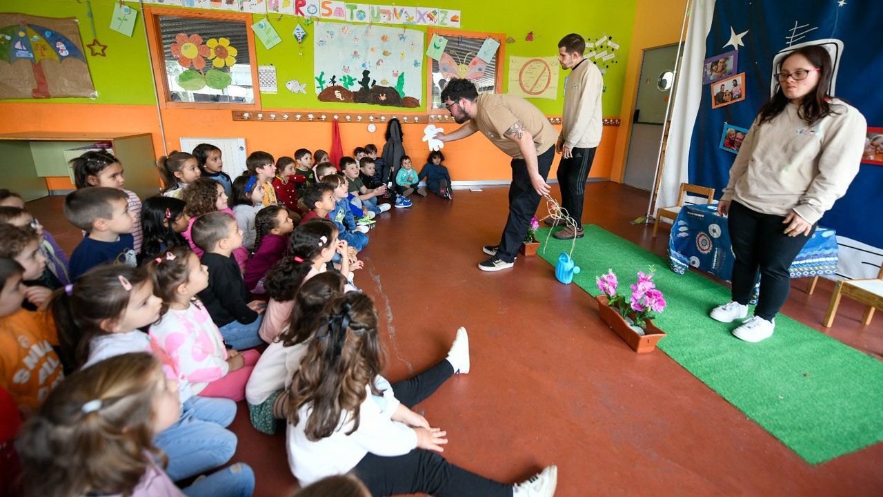 Jornada cultural en el CEIP Plurilingüe de Silleda con Fundación Igualarte