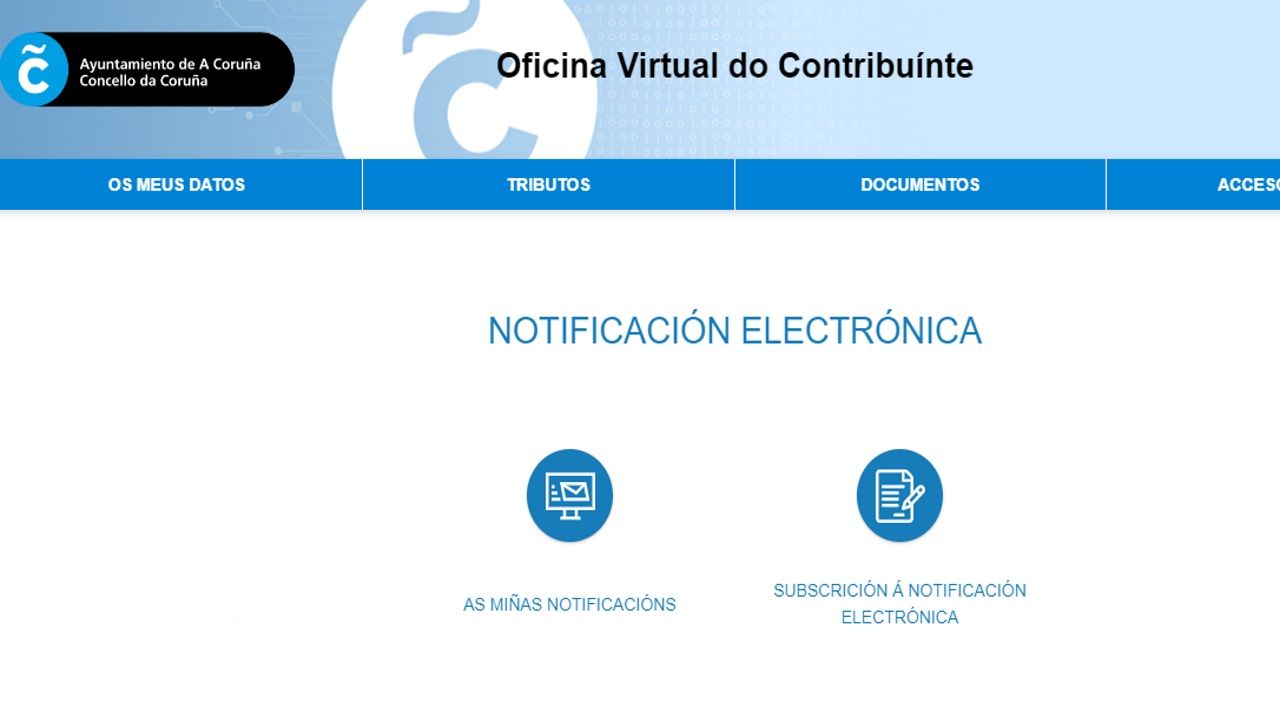 La nueva Oficina Virtual del Contribuyente permite el pago de impuestos ...