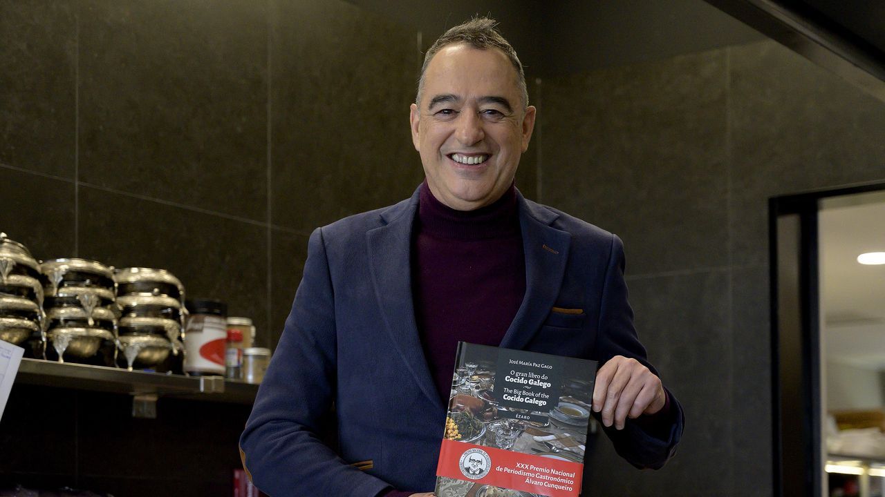 José María Paz Gago, autor de «O gran libro do cocido galego»: «No hay ...