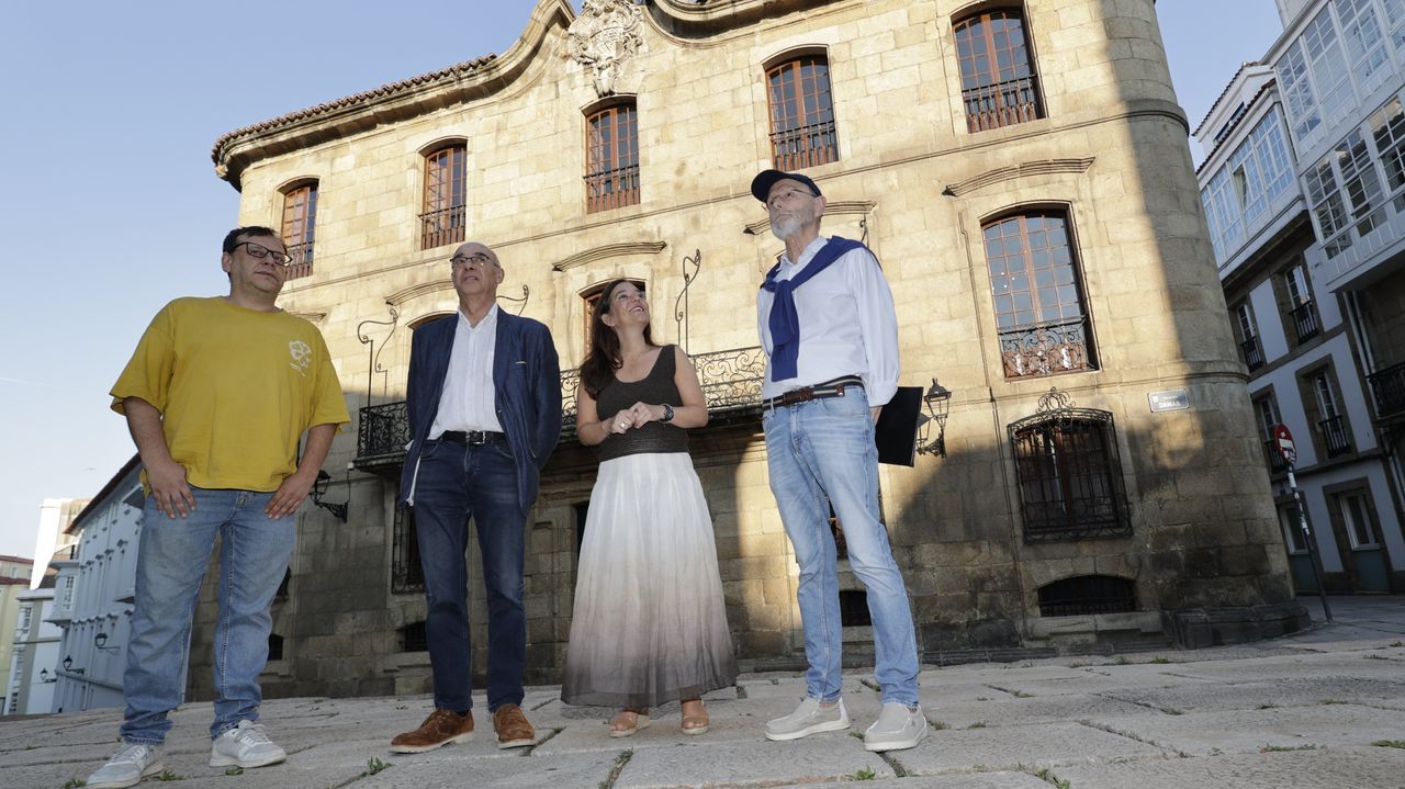 La casa Cornide de A Coruña, vacía, abre al público
