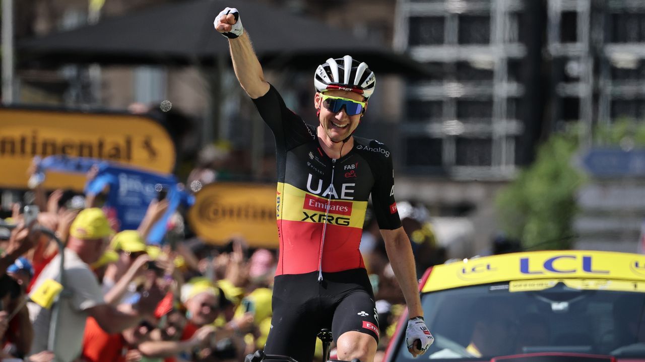 Tim Wellens gana también una etapa del Tour de Francia y Tadej Pogacar ...
