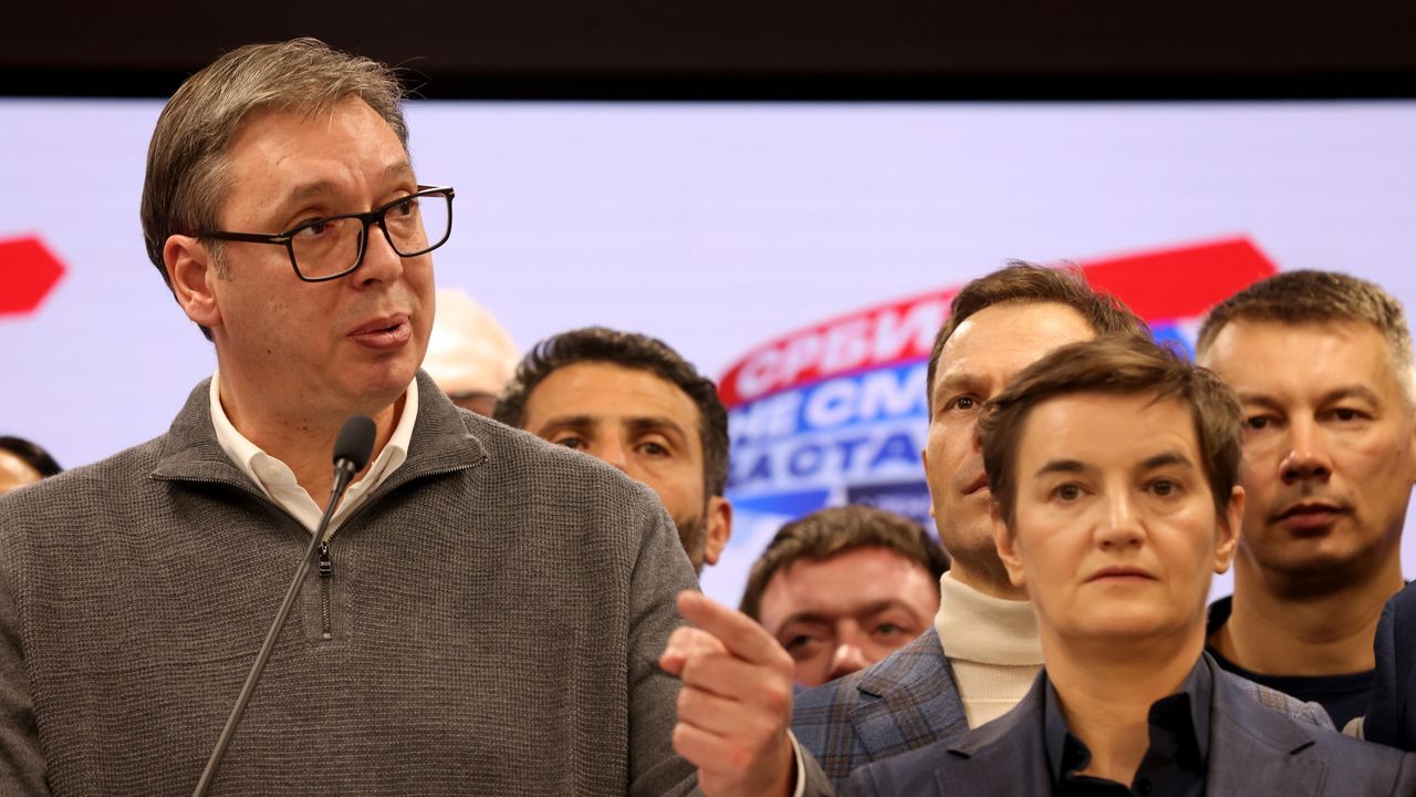 Los primeros datos en Serbia señalan una cómoda victoria del gobernante ...