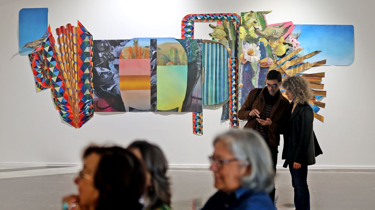 La artista Pilar Alonso enseña a quien quiera ver en su exposición «Non ...