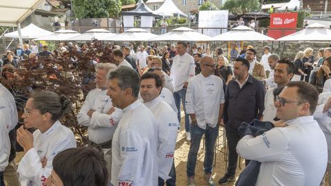 Cuarenta chefs homenajean a Arzak en Negreira