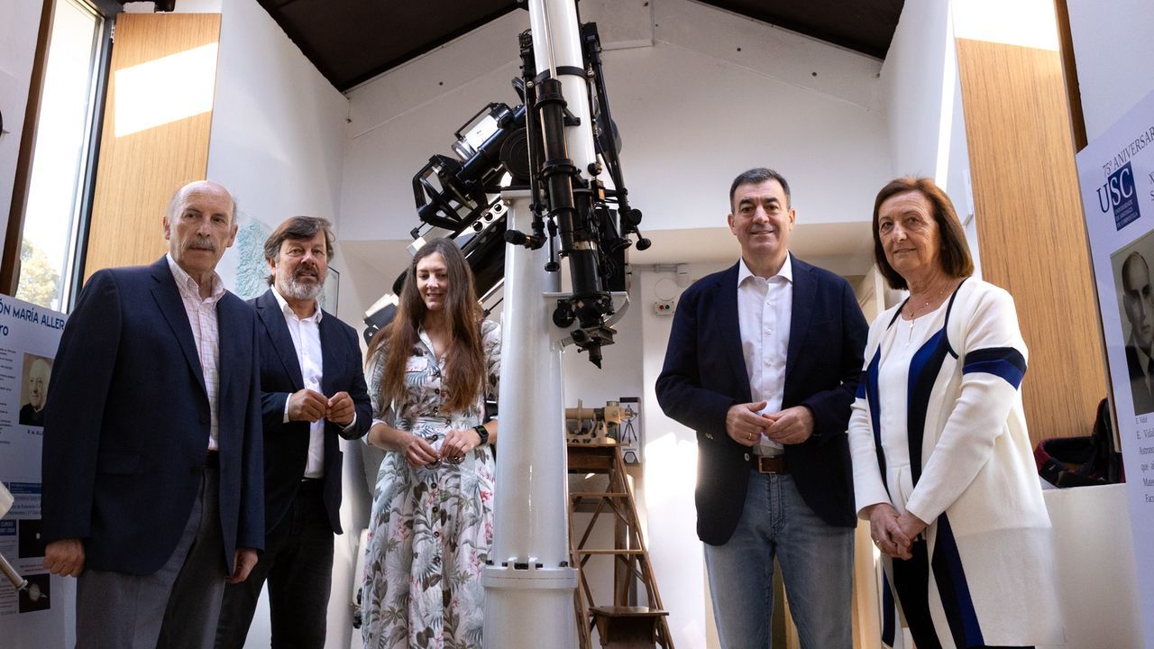 Centenario de la llegada del refractor Stenheil a Galicia que usó Ramón ...