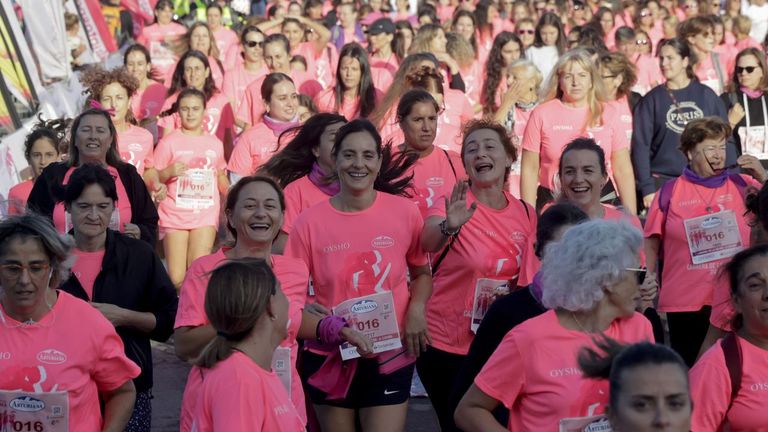 Ángela Viciosa gana la Carrera de la Mujer, que reunió a ocho mil ...
