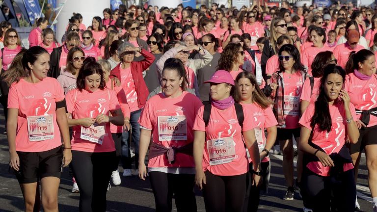 Ángela Viciosa gana la Carrera de la Mujer, que reunió a ocho mil ...