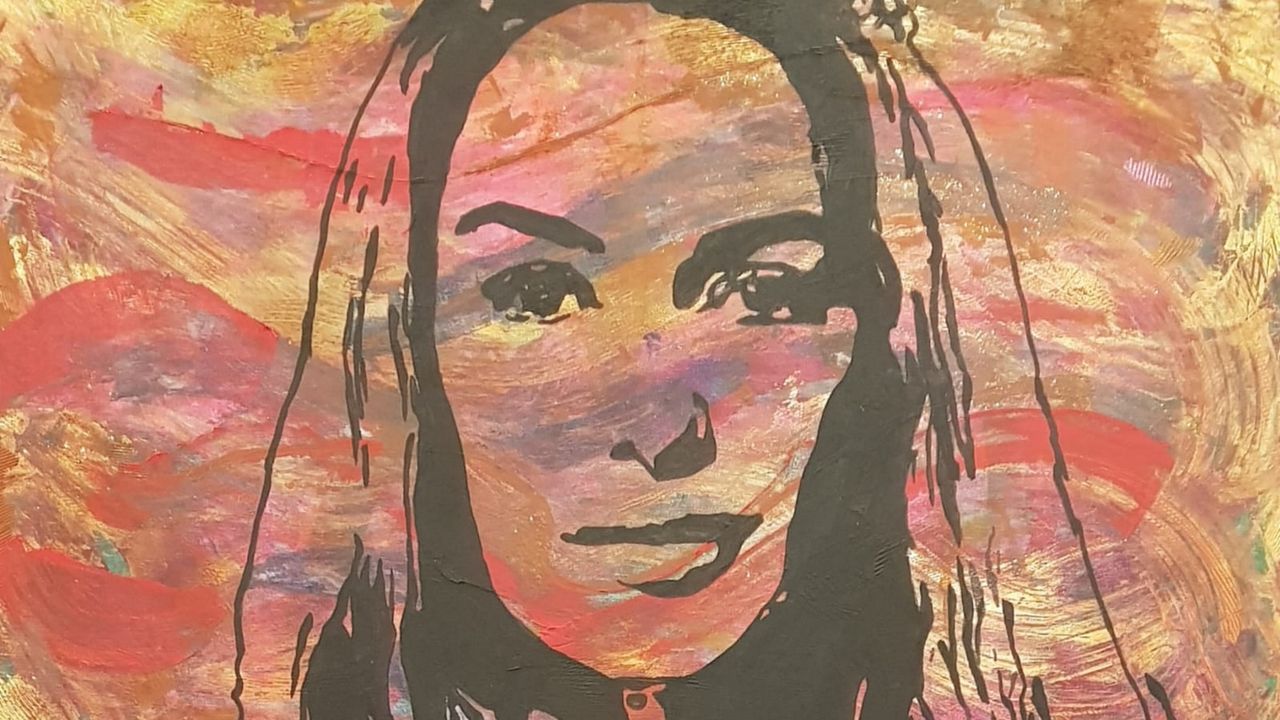 Galia Blanco expone pinturas en la Confederación de Empresarios