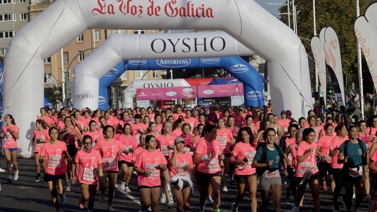 Ángela Viciosa gana la Carrera de la Mujer, que reunió a ocho mil ...