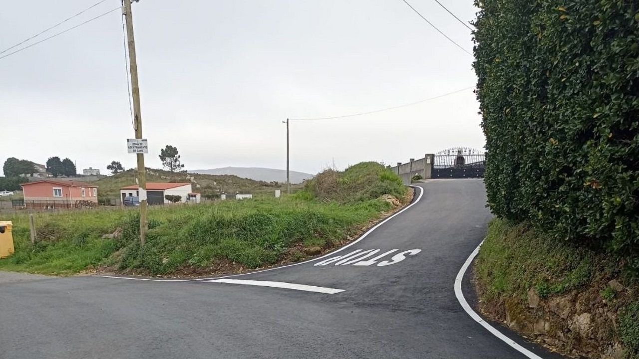 Concluida la mejora de caminos en Campelo y Vilar Novo, Malpica
