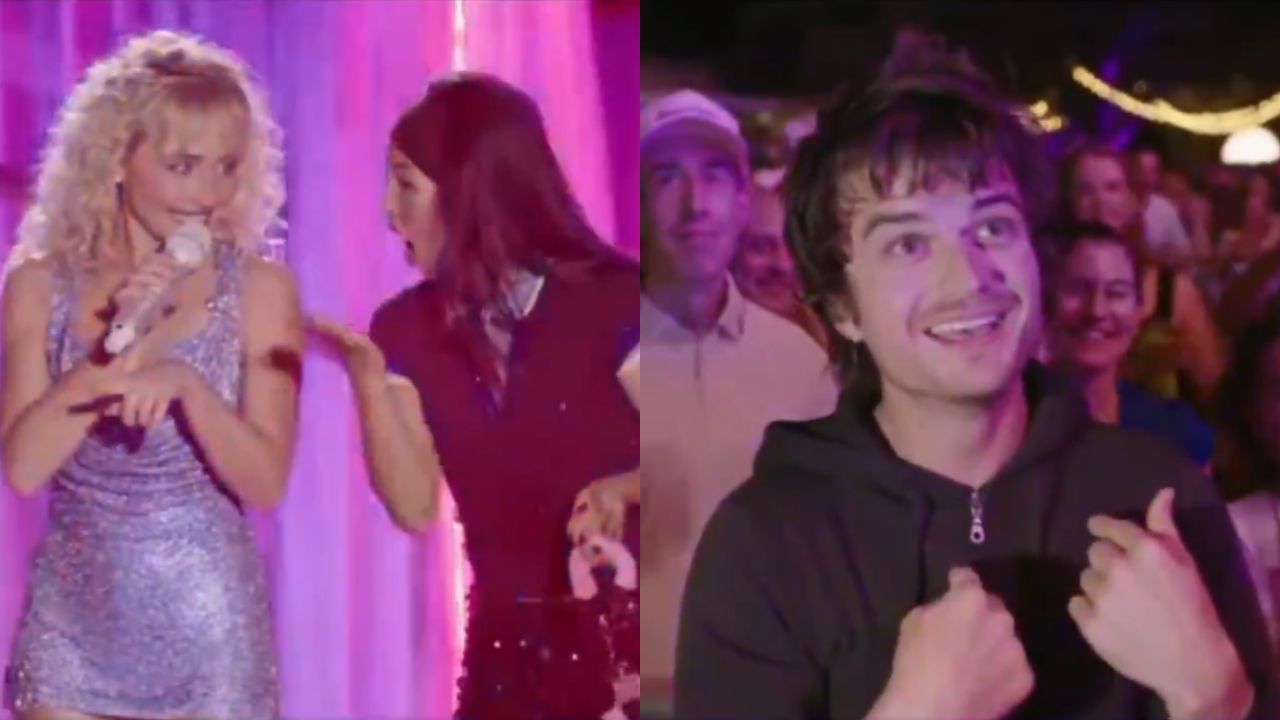 Sabrina Carpenter y el actor de «Stranger Things» Joe Keery coquetean ...