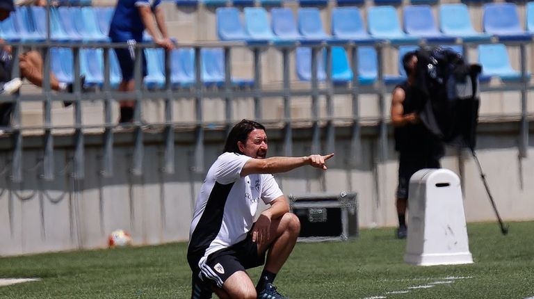 Secho Martínez, entrenador del Compostela: «Todo el equipo mostró un ...