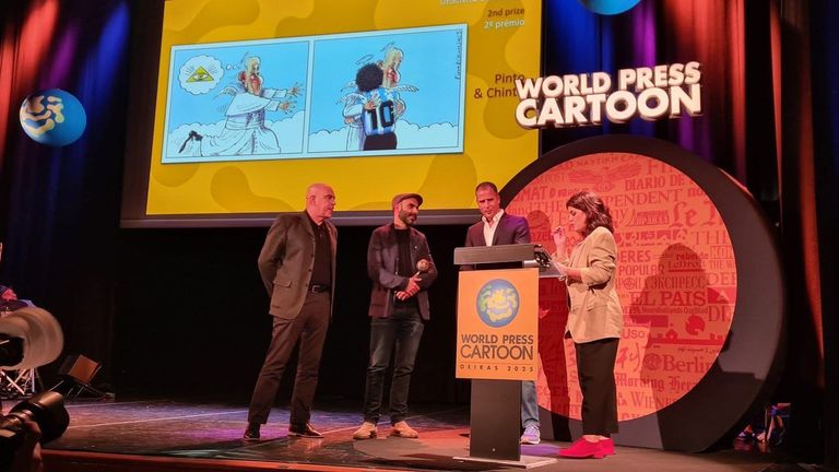 Pinto & Chinto ganan el segundo premio en la categoría de humor gráfico ...