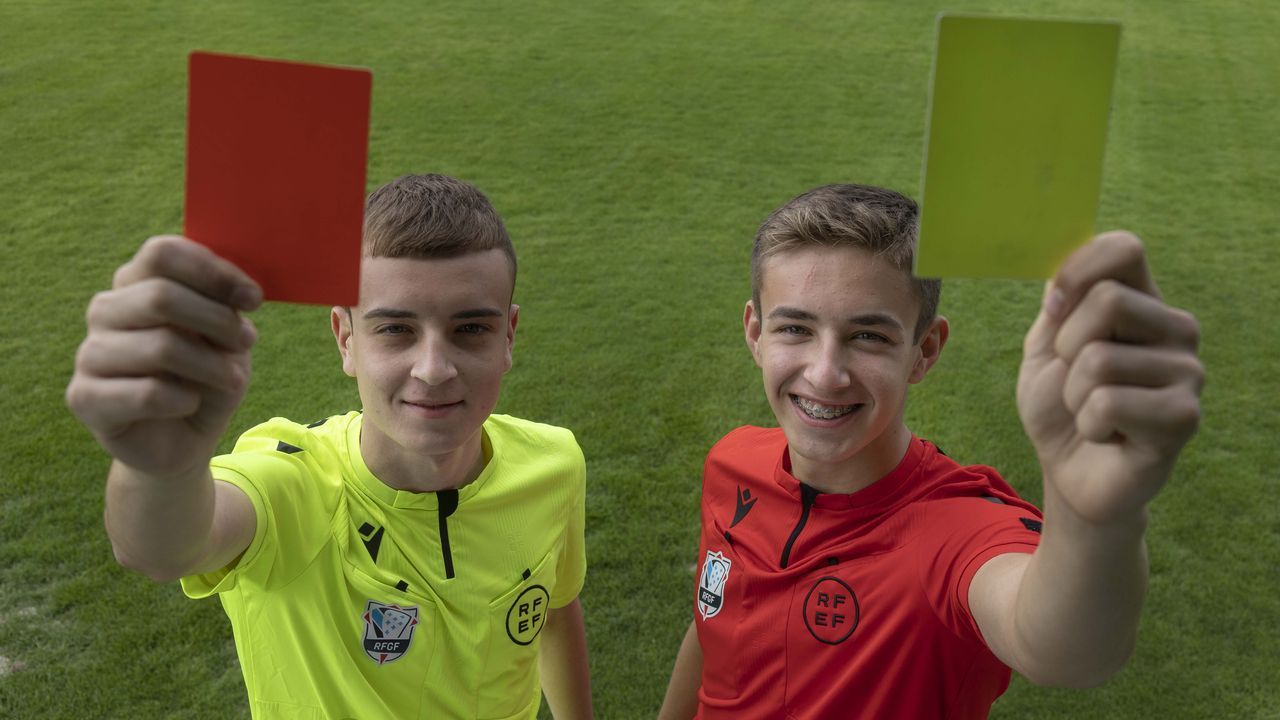 Darío y Jacobo Rodríguez: «Ojalá podamos arbitrar en Primera»