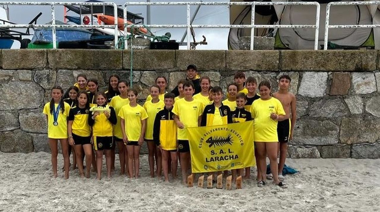 Os clubs de salvamento de A Laracha e Carballo arrasan nos campionatos ...